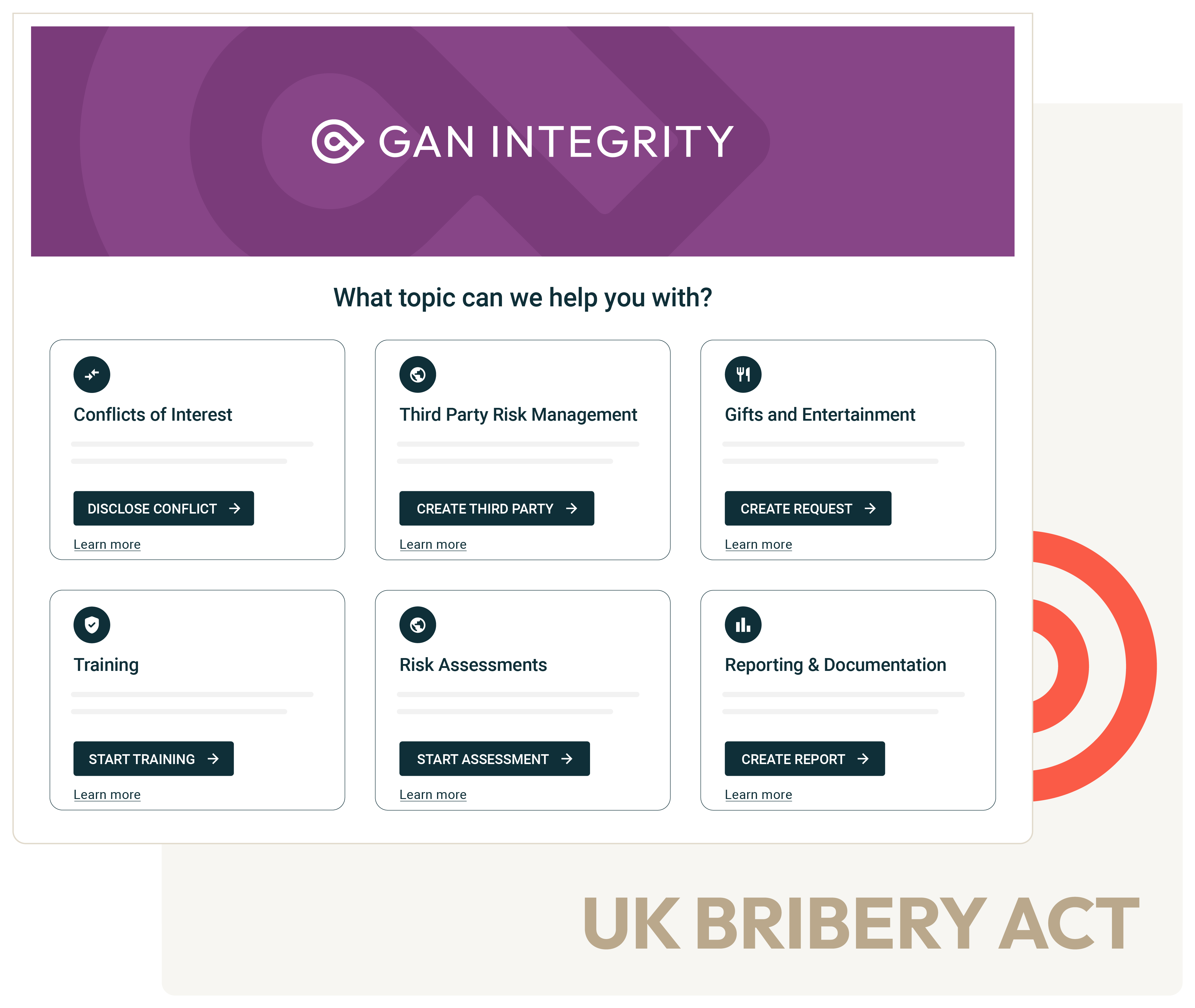 Compliance Solutions for the UK Bribery Act - GAN Integrity